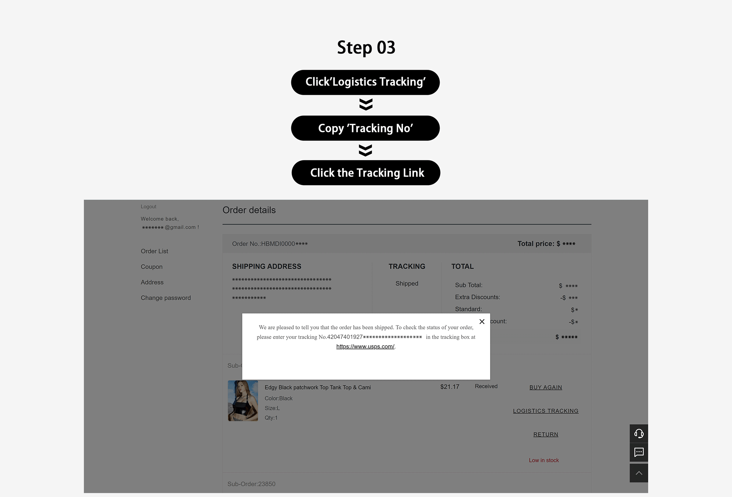 HOW TO TRACK MY ORDER Kollyy