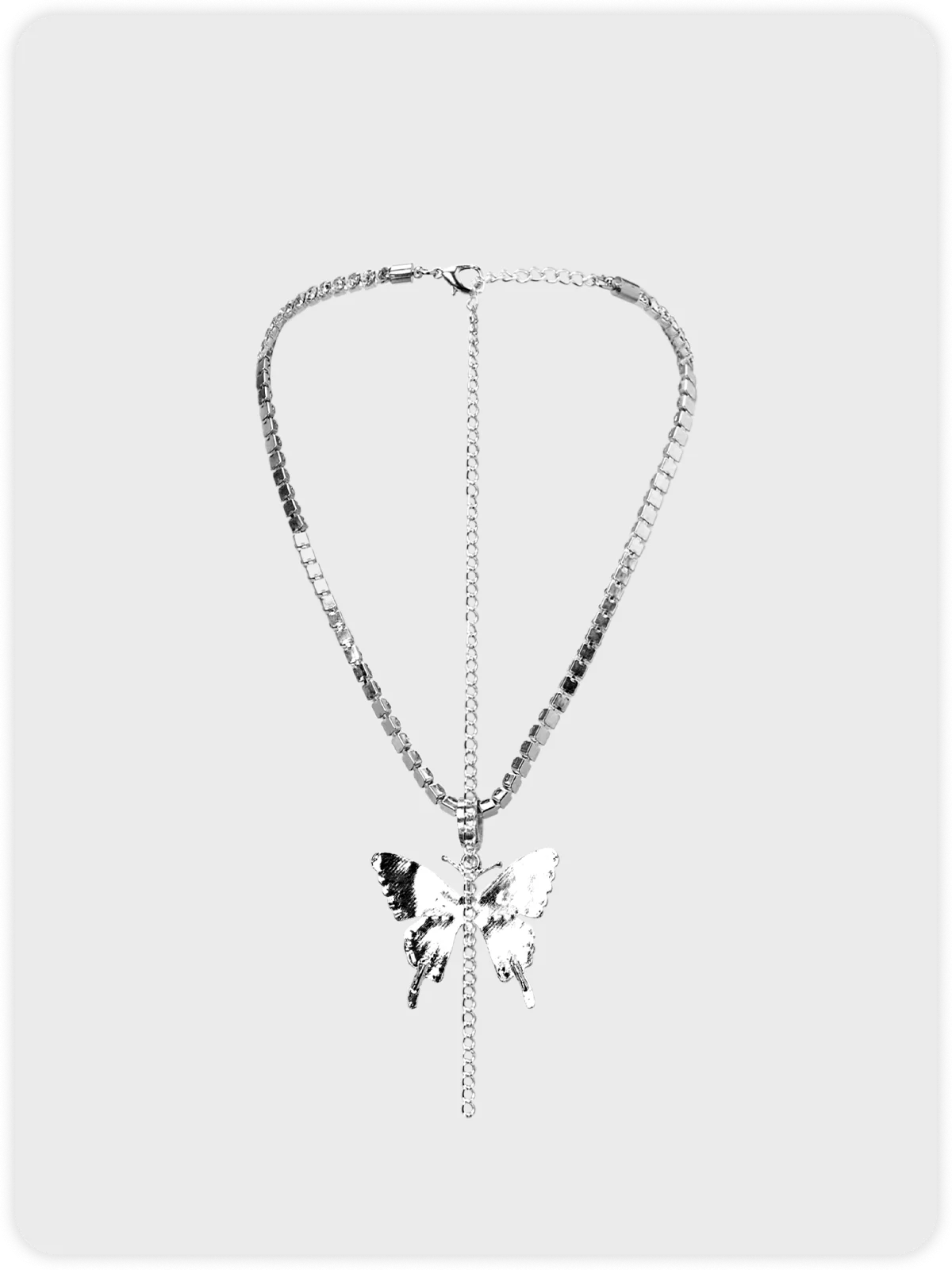 Y2K Silver Accessory Necklaces | kollyy